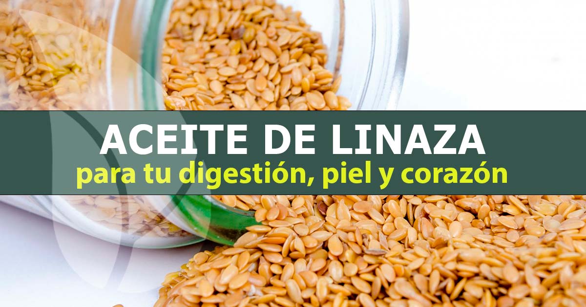 El aceite de linaza beneficia la digestión, la piel y el corazón ...
